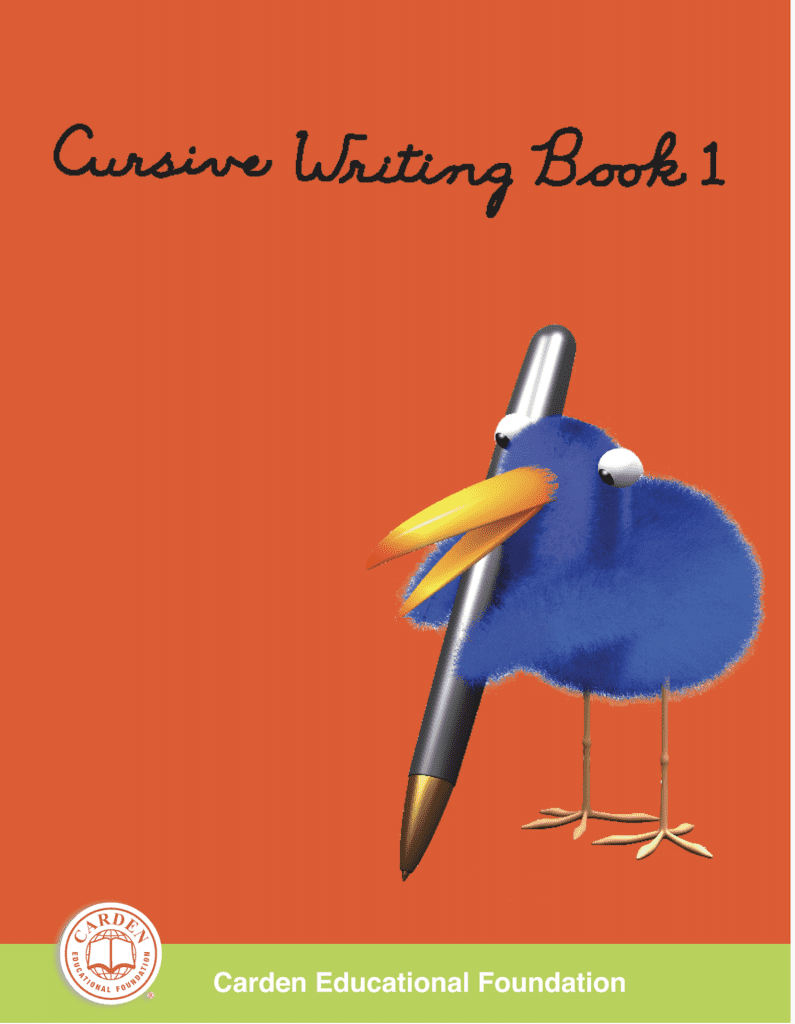 Cursive Writing - Book 1 - The Carden Educational Foundation