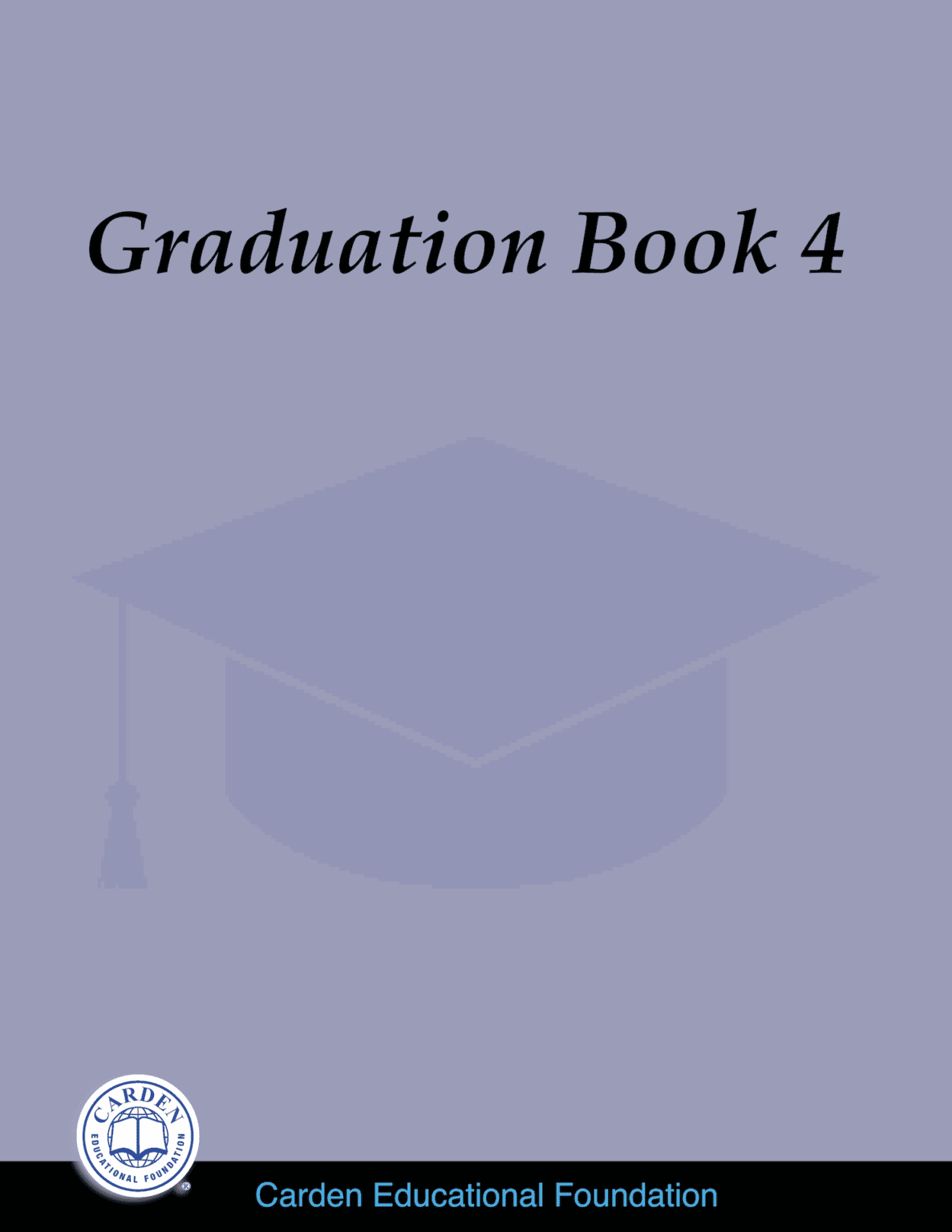 Graduation Book 4 - The Carden Educational Foundation