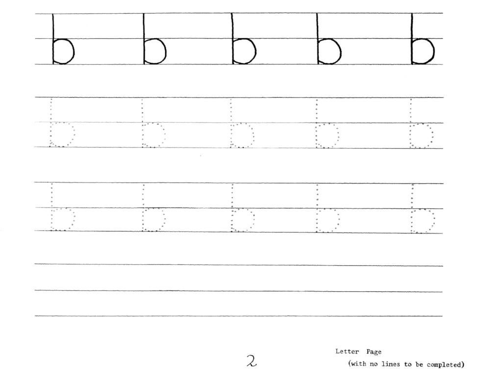 Learning the Letters - The Carden Educational Foundation