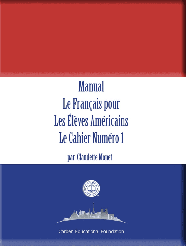 Manual: Le Francais pour Les Eleves Americains - The Carden Educational ...