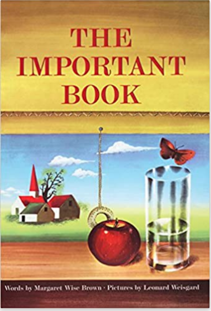 The Important Book - The Carden Educational Foundation