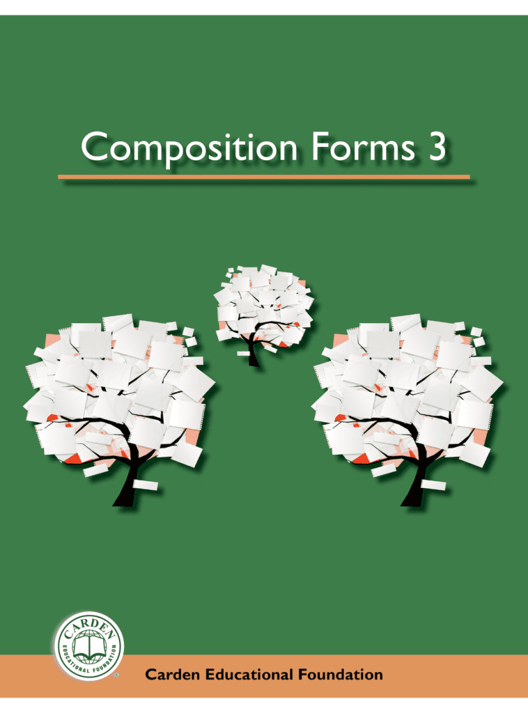 Composition Forms 3 - The Carden Educational Foundation