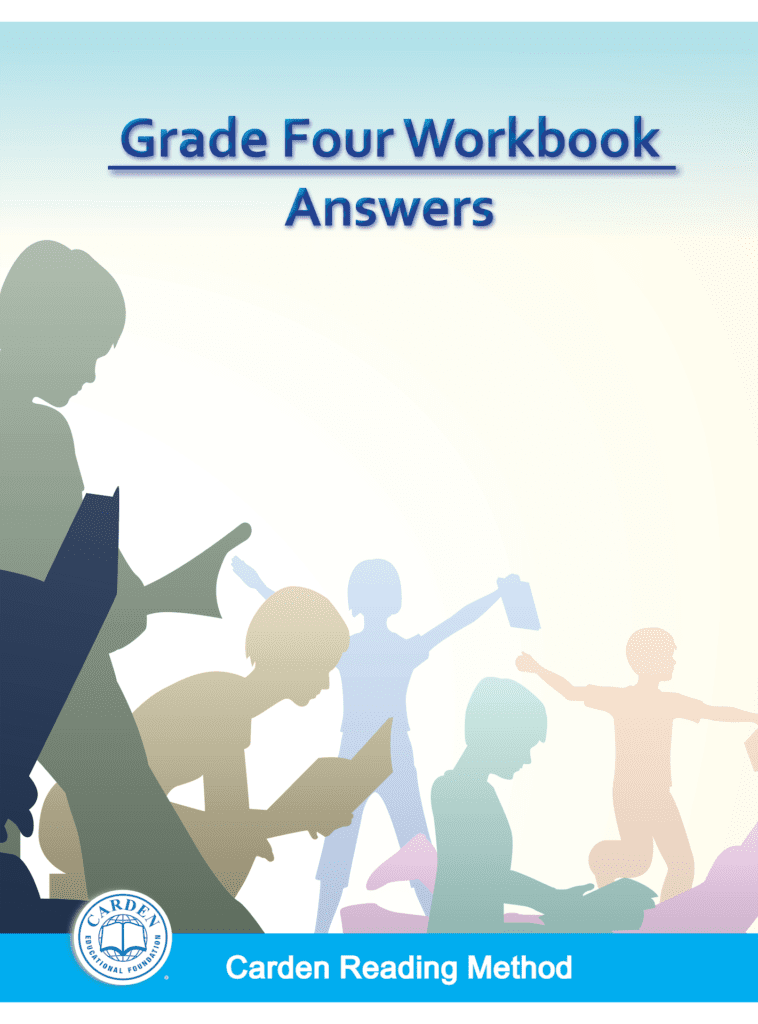 Grade 4 Workbook - The Carden Educational Foundation