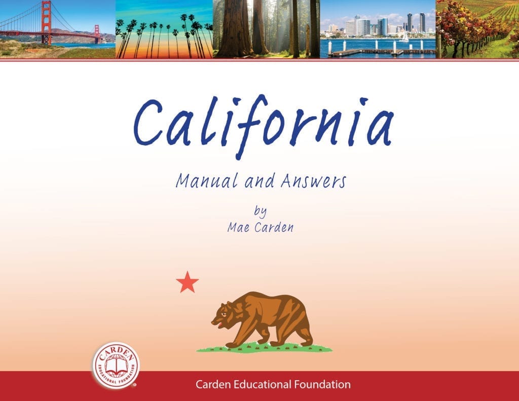 Manual And Answers California The Carden Educational Foundation manual-and-answers-california-the-carden-educational-foundation